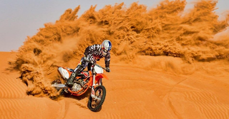 Self-Drive Dirt Bike Adventure In Open Desert Dubai UAE